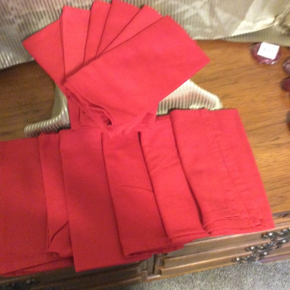 Holiday | 12 Red Table Napkins | Poshmark